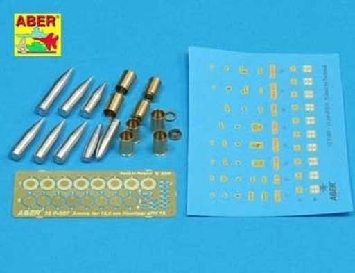 1/35 Germany / For Hummel & sFH18 / 15 cm 8 shells & 8 cartridge cases ...
