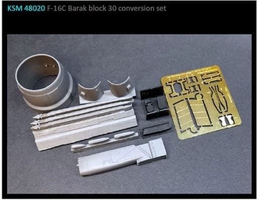 Plastic model 1 / 48F-16 Balak Block 30 Remodeled Parts Set (for Tamiya ...