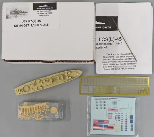 1/350 USS LCS (L) -45 Garage Kit [4-067] | Toy Hobby | Suruga-ya.com