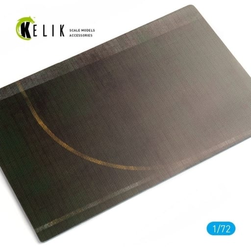 Plastic model 1/72 USSR Airfield perforated steel sheet mat (280 x 180 ...