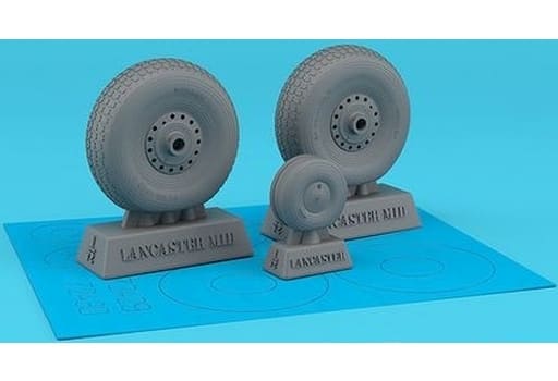 1/72 Avro lancaster Medium Term Self-weight Deformation Wheel Detail Up ...