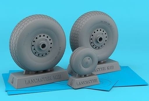Plastic model 1/32 Avro lancaster Medium Self-weight Deformation Wheel ...