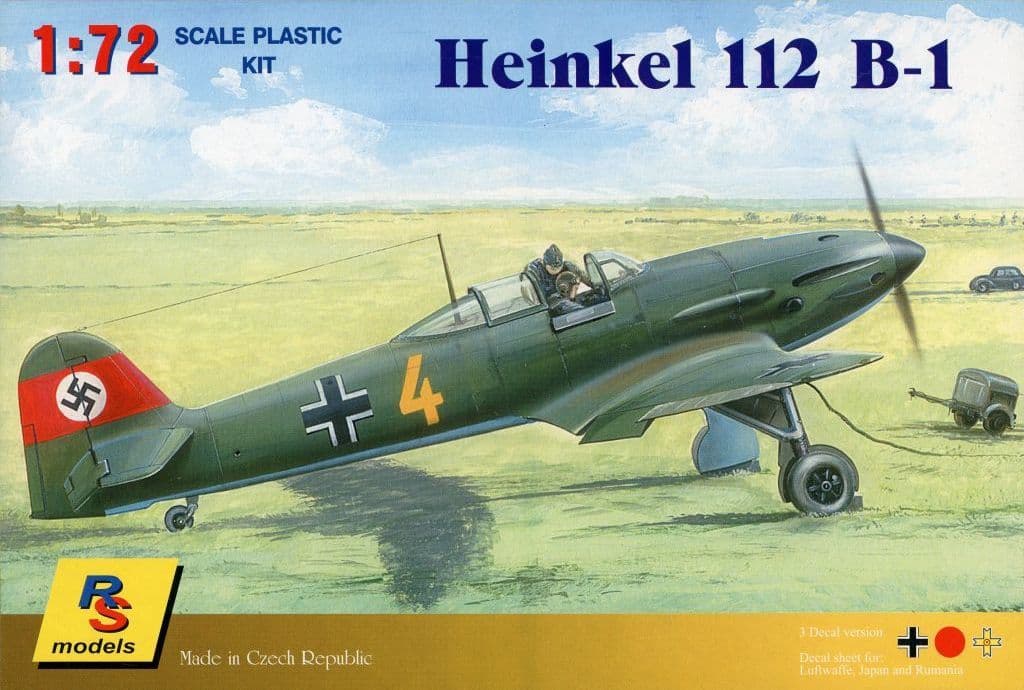 駿河屋 - 1/72 Heinkel 112 B-1 [9207]（プラモデル）