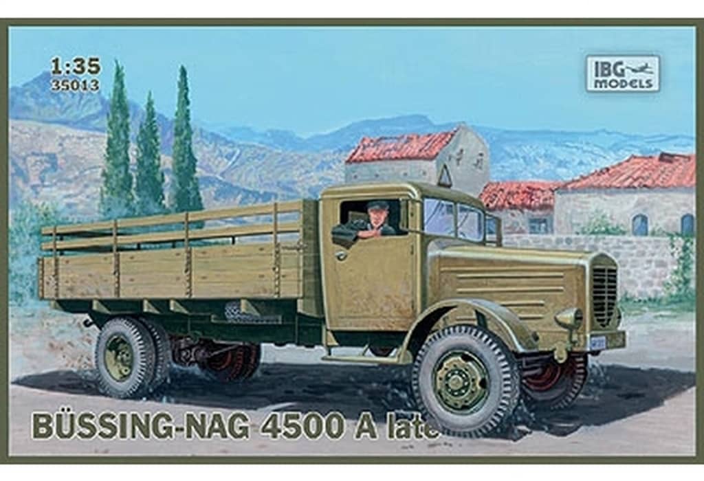 駿河屋 - 1/35 独・ビューシングNAG4500A 4.5ton大型トラック4輪駆動 [PB35013]（プラモデル）