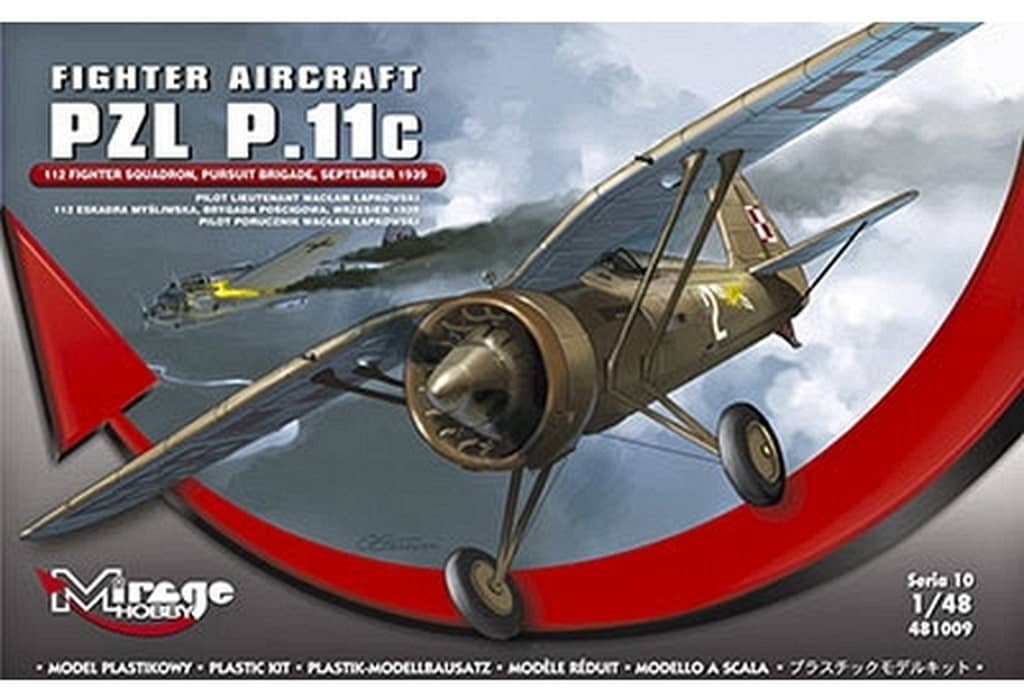 駿河屋 - 1/48 ポ・PZL P11c戦闘機・第112戦闘飛行隊・1939年9月 [MR481009]（プラモデル）