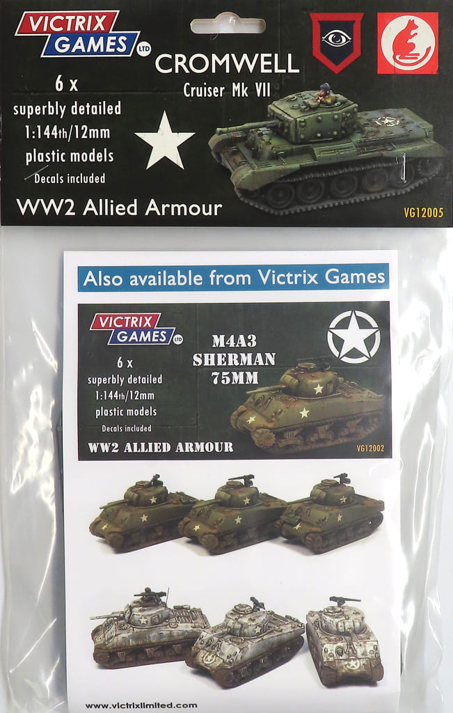 駿河屋 - 1/144 WW2 Allied Armour CROMWELL Cruiser Mk VII(6両セット) [VG12005 ...