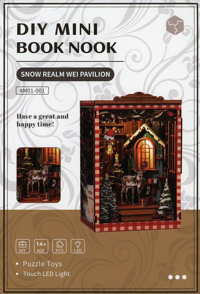 駿河屋 - DIY MINI BOOK NOOK SNOW REALM WEI PAVILION [AM01-001]（プラモデル）