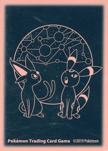 Supply Pokémon Trading Card Game Deck Shield (Sleeve) ESPEON & UMBREON ...
