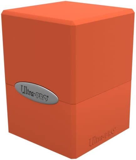 Ultra PRO Satin Cube New Colors Ultra Pro Cube Satin Deck Box / pumpkin ...