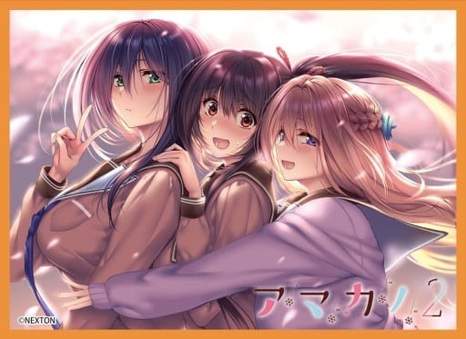 Kyara Sleeve Collection Mat Series Amakano 2 Rei & Yui light & Chitose ...
