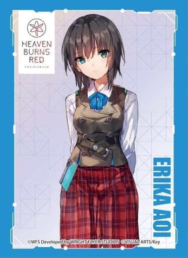 Supply Kyara Sleeve Collection Mat Series Heaven Burns Red Erika Aoi