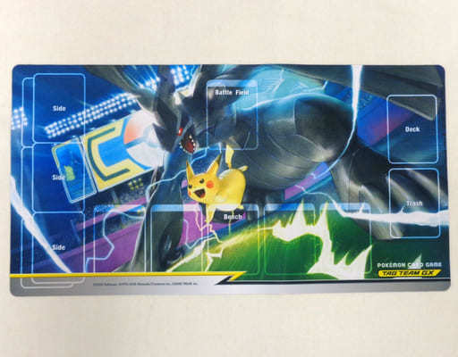 [Damaged Goods] Pokémon Card Game Rubber Play Mat Pikachu & Zechrome ...