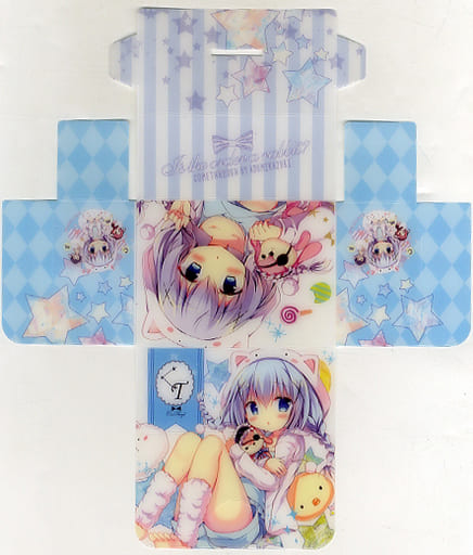 駿河屋 - 【ご注文はうさぎですか?】デッキケース チノ(あづみ一樹)COMIC1☆11/Come Through（サプライ）