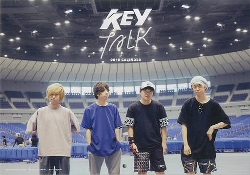 駿河屋 - KEYTALK 2018スペシャルカレンダー 「Blu-ray 横浜アリーナ ワンマンライブ 俺ら出会って10年目～shall we dance?～」 早期予約特典（写真集系）