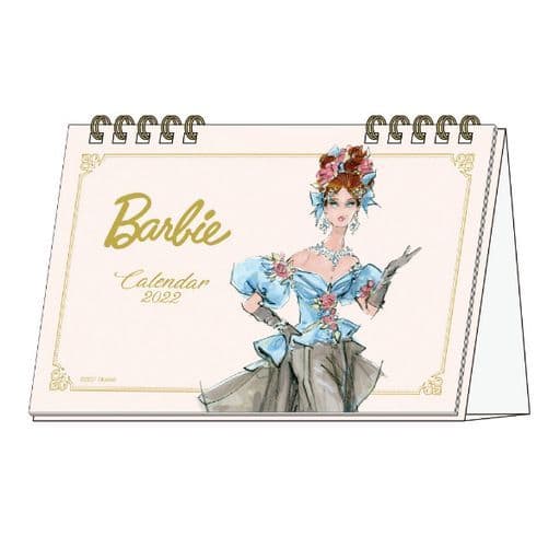 Calendar Barbie - Barbie - 2022 desk calendar foil press | Goods ...