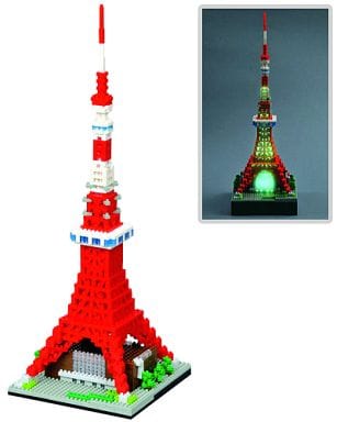 Toy Nanoblock NB-018 Tokyo Tower Deluxe Edition 「 Scene Collection Series 」 | Toy Hobby | Suruga ...