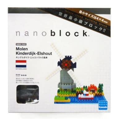 Toy Nanoblock NBH-043 Kinderdijk - エルスハウト Windmill | Toy Hobby | Suruga-ya.com