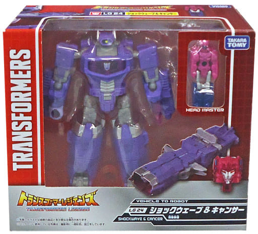 Toy LG24 Shockwave Assault & Cancer "Transformers LEGENDZ" | Toy Hobby ...