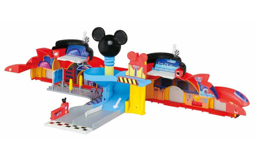 Tomica Hirote Asobu! Mickey Garage Mickey Mouse and Road Racers | Toy ...