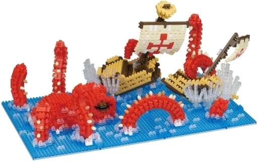 Toy Nanoblock NB-041 Sea King Kraken | Toy Hobby | Suruga-ya.com