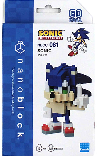 Toy Nanoblock NBCC _ 081 Sonic 「 SONIC THE HEDGEHOG 」 | Toy Hobby | Suruga-ya.com