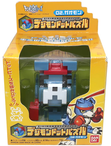 02. Gao-mon Digimon Dot Puzzle 「 DIGIMON DATA SQUAD 」 | Toy Hobby ...