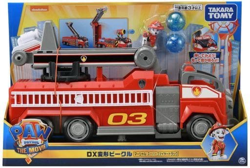 DX Transformation Vehicle Marshall Super Fire Truck "Pau Patrol" | Toy ...