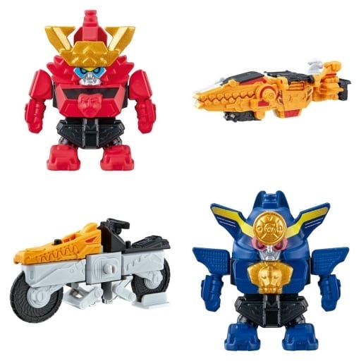 4-type set "Kikai Sentai Zenkaiger GP Zenkai Gattai Series 02" | Toy ...