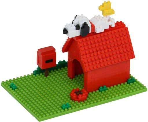 Nanoblock NBH _ 228 PEANUTS Snoopy House | Toy Hobby | Suruga-ya.com