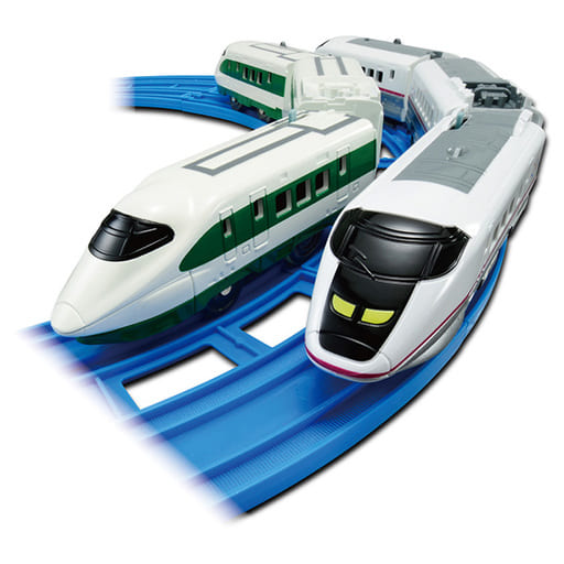 Toy Plarail 200 series color bullet train (E2 series) & E3 series ...