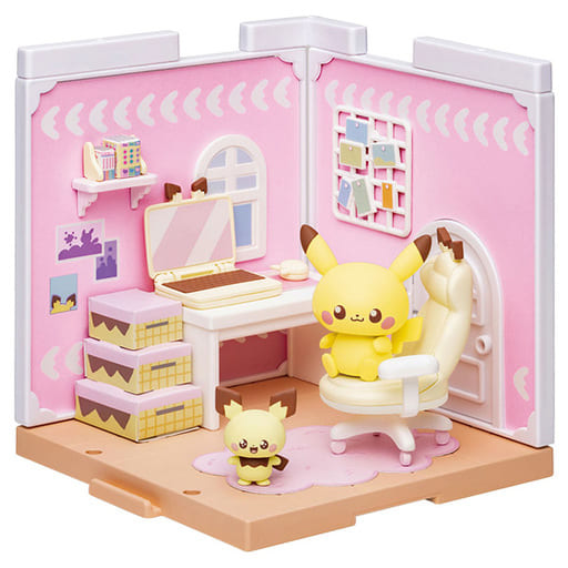 Pokepeace House Hobby Room Picchu & Pikachu "Pocket Monsters" | Toy ...