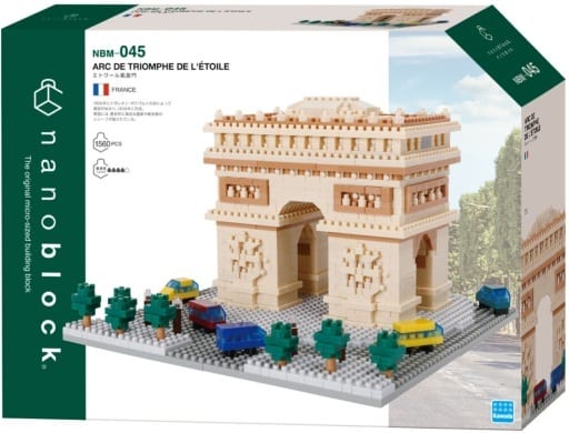 Nano Block NBM-045 Arc de Triomphe | Toy Hobby | Suruga-ya.com