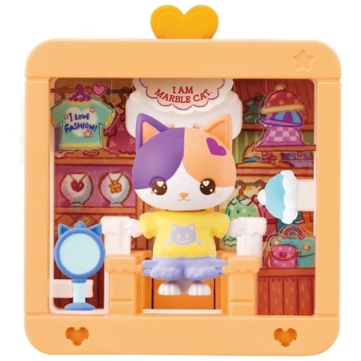 Snap Friends Marble Cats Fukuya | Toy Hobby | Suruga-ya.com