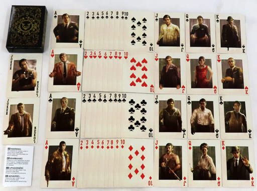 Mafia III poker card (playing cards) "PS4 Soft Mafia III" Mighty Ape ...