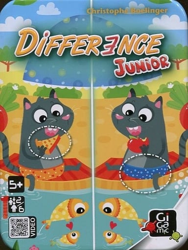 駿河屋 - ディファレンス・ジュニア 多言語版 (Difference Junior)（カードゲーム）