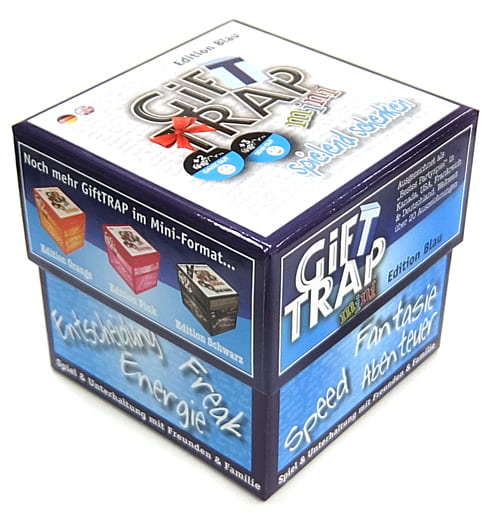 Board game Gift Trap mini Spielend schenken Edition Blau | Toy Hobby ...