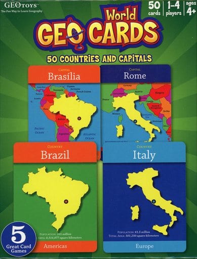 World Geo Cards | Toy Hobby | Suruga-ya.com