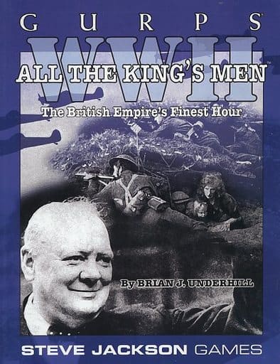 GURPS 3rd Edition Supplement GURPS WWII : All The King's Men | Toy ...