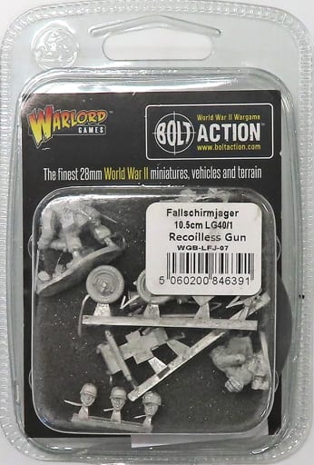 Board game Fallschirmjager 10.5 cm LG40/1 Recoilless Gun Artillery ...