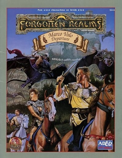 Advanced Dungeons & Dragons 2nd Edition Scenario Adventure Module Marco ...