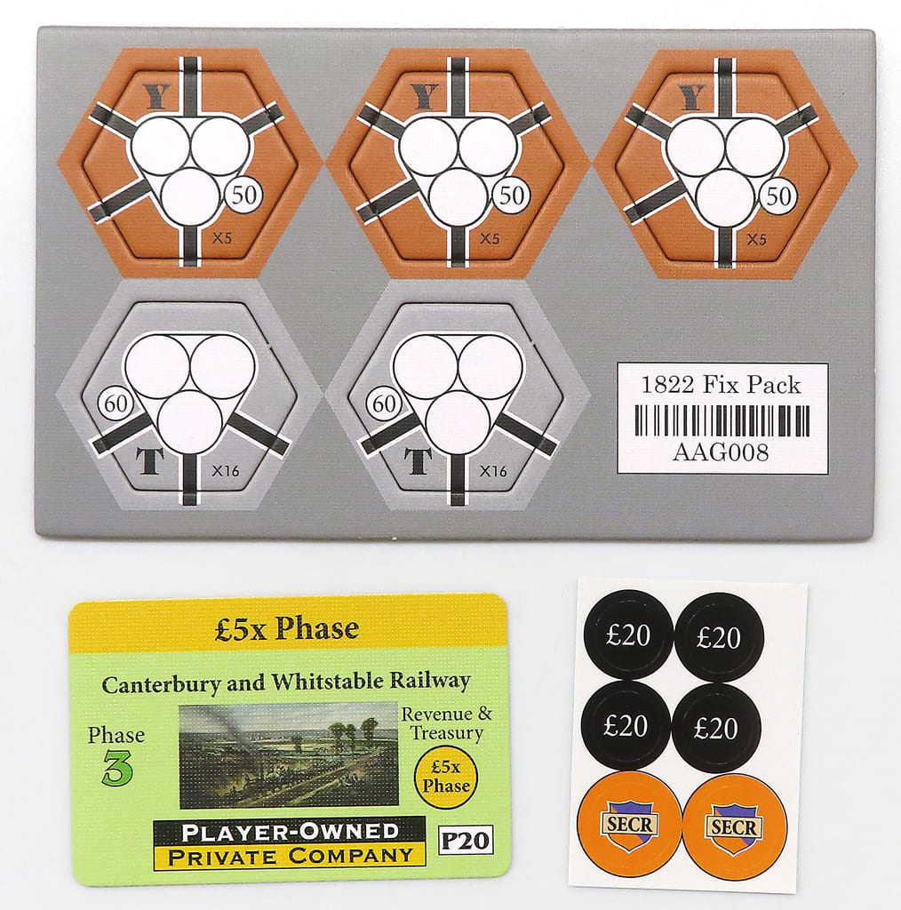 駿河屋 - 1822：フィックスパック (1822： Fix Pack)（ボードゲーム）