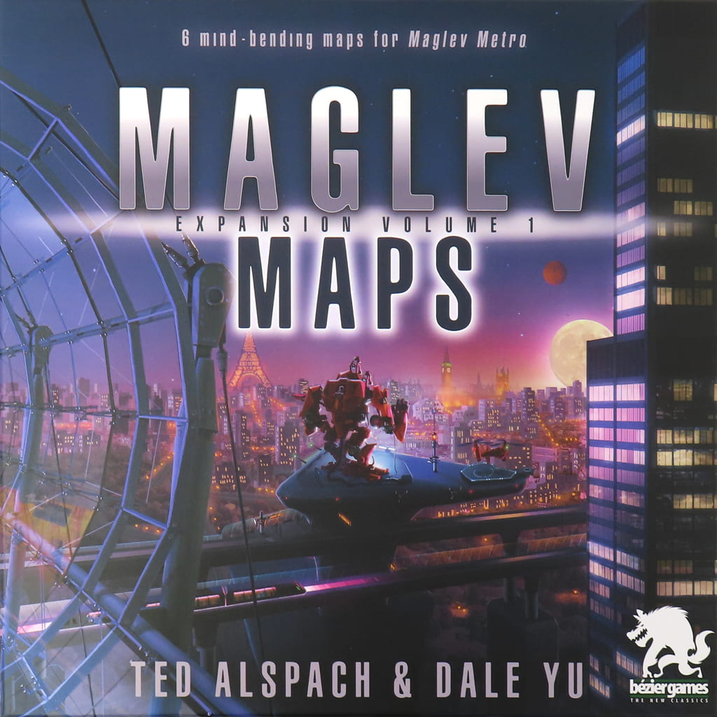 駿河屋 - マグレヴ・メトロ：マップ拡張Vol.1 英語版 (Maglev Maps： Volume 1)（ボードゲーム）