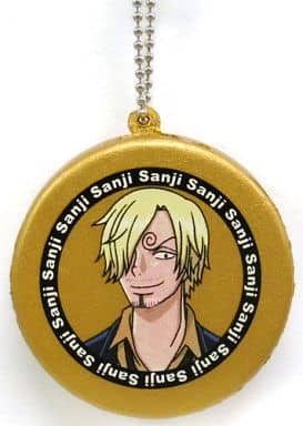 Key Holder Mascot (Character Actor) Sanji Gold Coin Soft Berry Coin ...