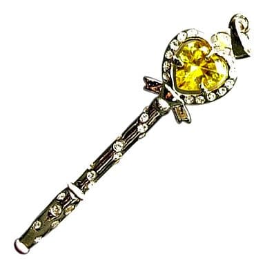 Strap (Character Cutter) Magic stick (yellow) jewelery strap "Magical ...