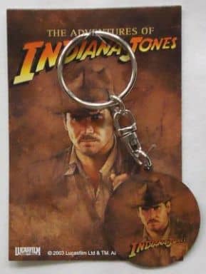 Keychain Mascot (Male) Indiana Jones Key Holder 「 Adventures of Indiana ...