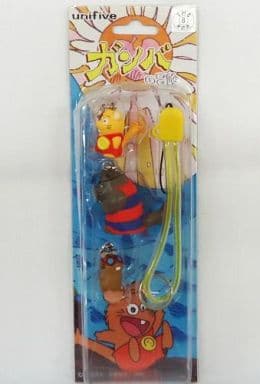 Strap (Character Cutter) Gamba & Yoisho & Gaksha Cell Phone Strap ...