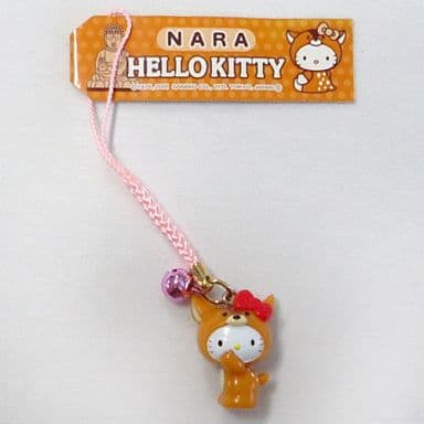 Key Holder Mascot (Character Actor) Kitty (Nara Deer) Netsuke (Pink ...