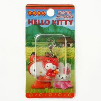 Kitty (Akabeko version) fastener mascot "Hello Kitty" limited to ...