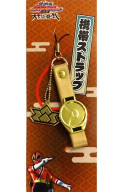 Secret Disc Buckle Cell Phone Strap 「 Samurai Sentai Shinkenger Silver ...
