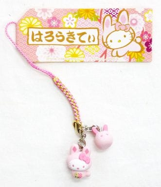 Hello Kitty (Japanese Pattern Rabbit) Crepe Pair with Roots (Pink ...